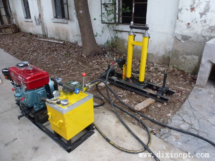 Les appareillages rapides hydrauliques d'essai de pénétration de cône d ...